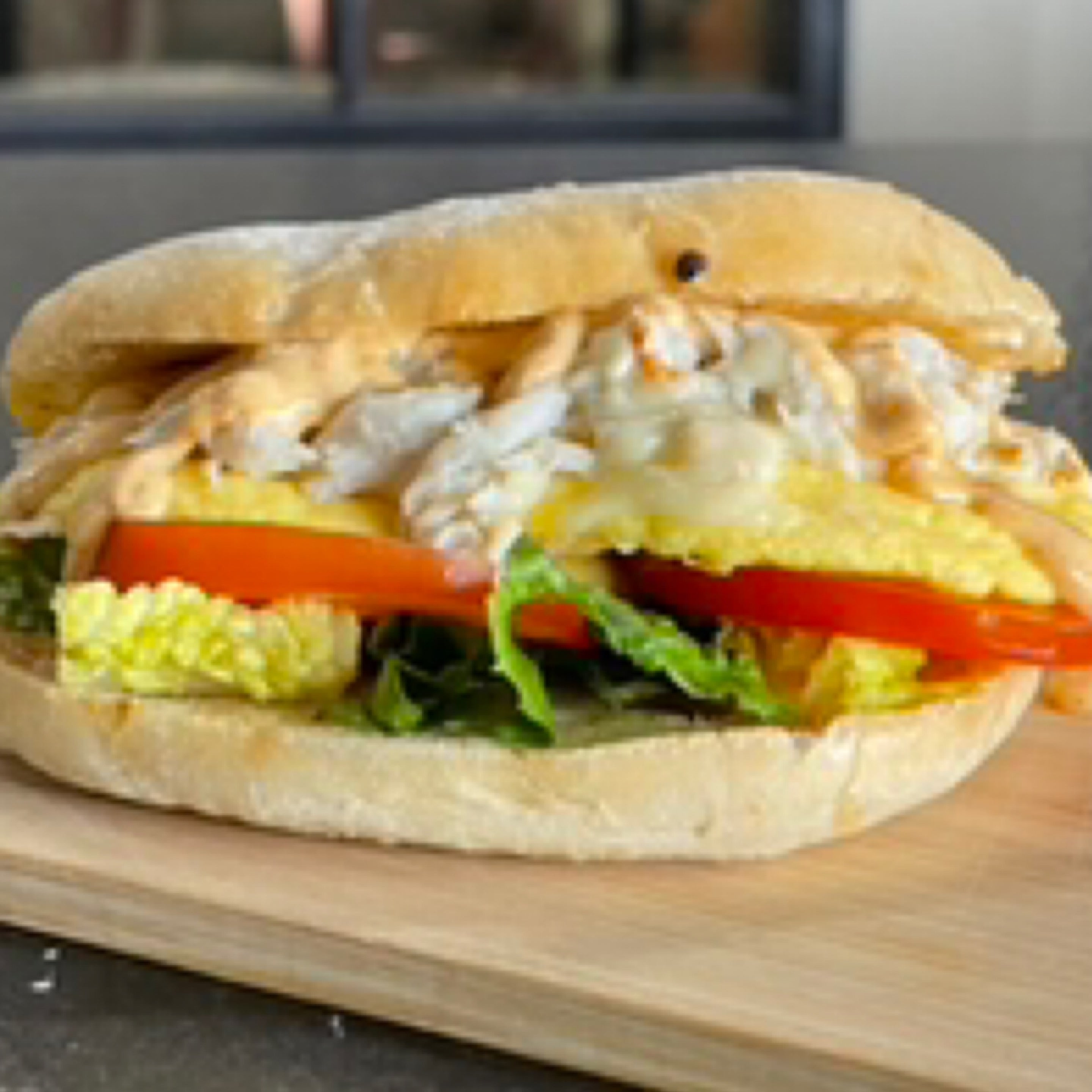 Bay Bialy Breakfast Sammy | River Bottom Roasters
